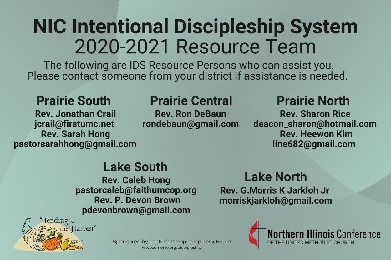 Intentional Discipleship System - Northern Illinois Annual Conference