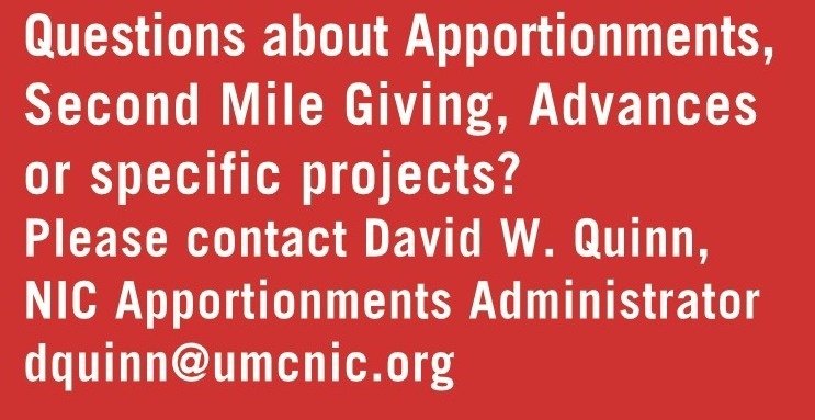 Apportionments: Connecting Your Church to the World - Northern Illinois ...