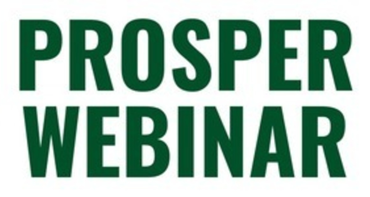 Prosper Webinar - Northern Illinois Annual Conference